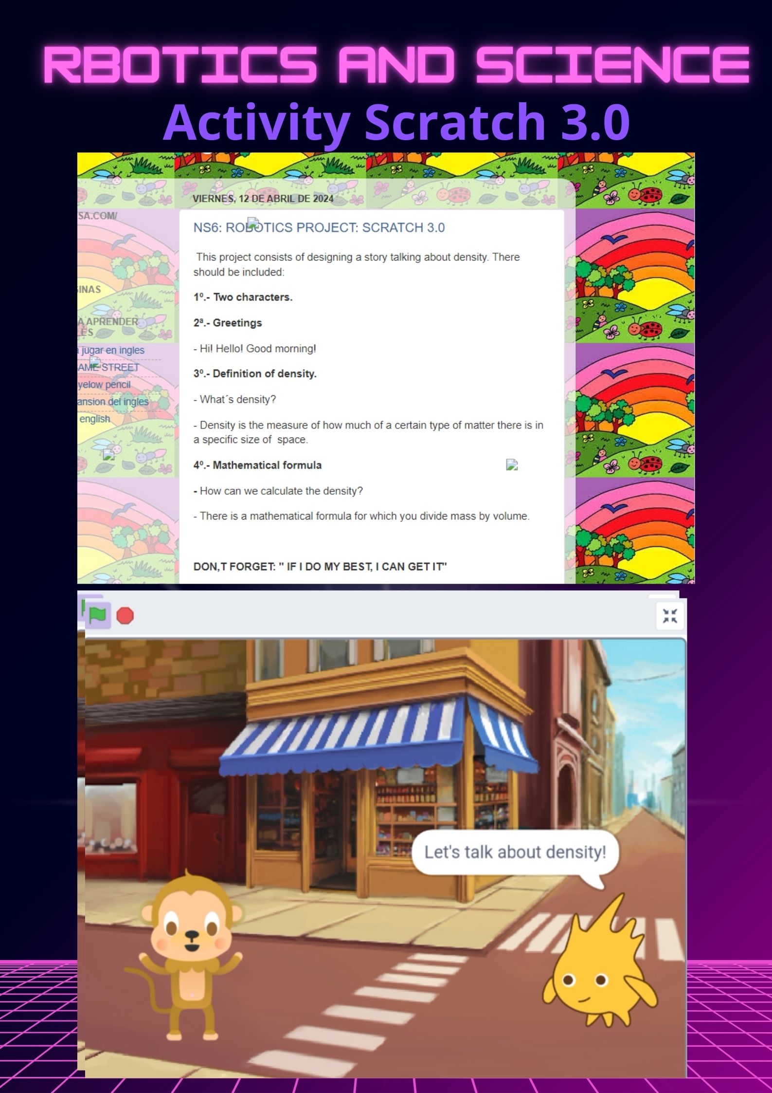 SCIENCE 6º Y SCRATCH 3.0 – CEIP SANTA TERESA (TOLEDO)